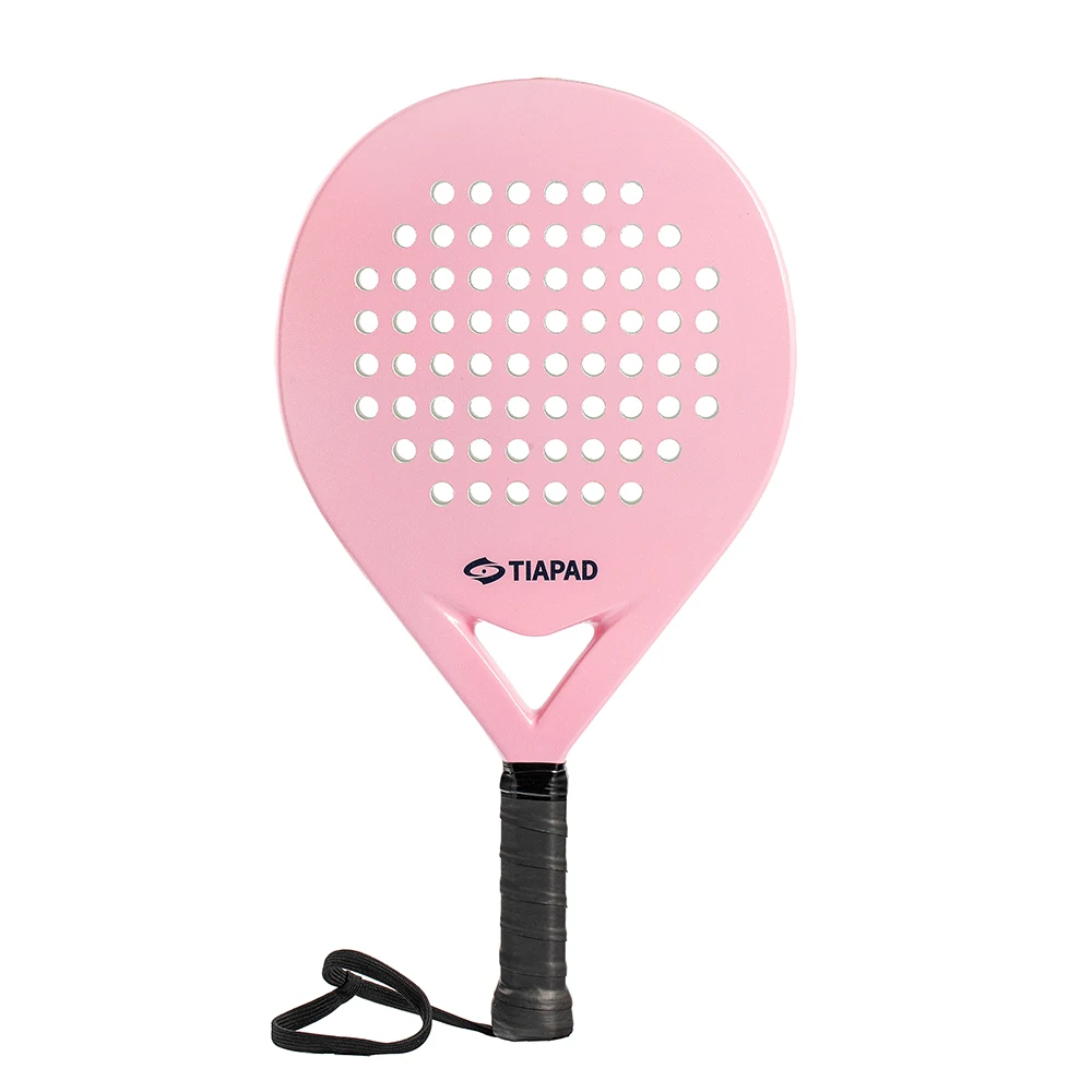Padel-Racket-Carbon-Fiber-Frame-and-Soft-EVA-Core-Well-Balanced-Paddle ...