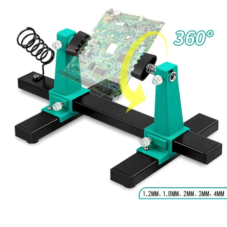 ALLSOME-0-200mm-Adjustable-PCB-Holder-360-Rotation-Printed-Circuit ...