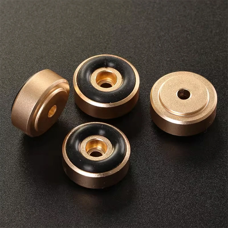 A Set Hifi CMC Aluminum Amplifier Chassis Pad Audio CD Player Speaker ...