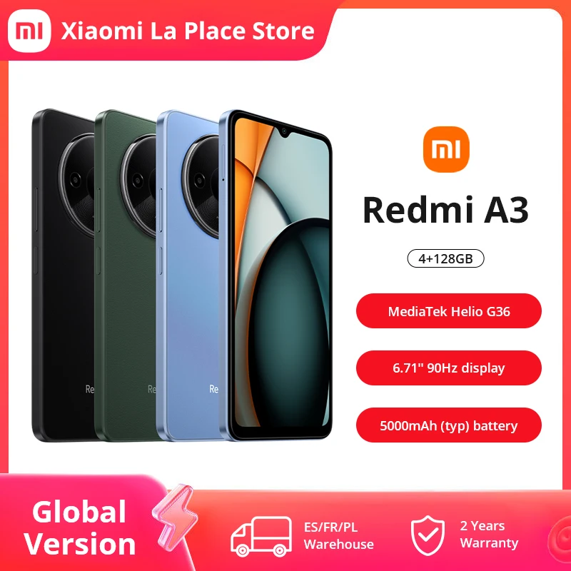 Global-Version-Xiaomi-Redmi-A3-Smartphone-Mediatek-Helio-G36-Hd-Screen ...
