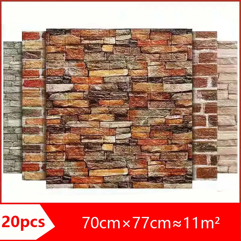20pcs-3D-Wall-Sticker-Imitation-Brick-Bedroom-Decoration-Waterproof ...