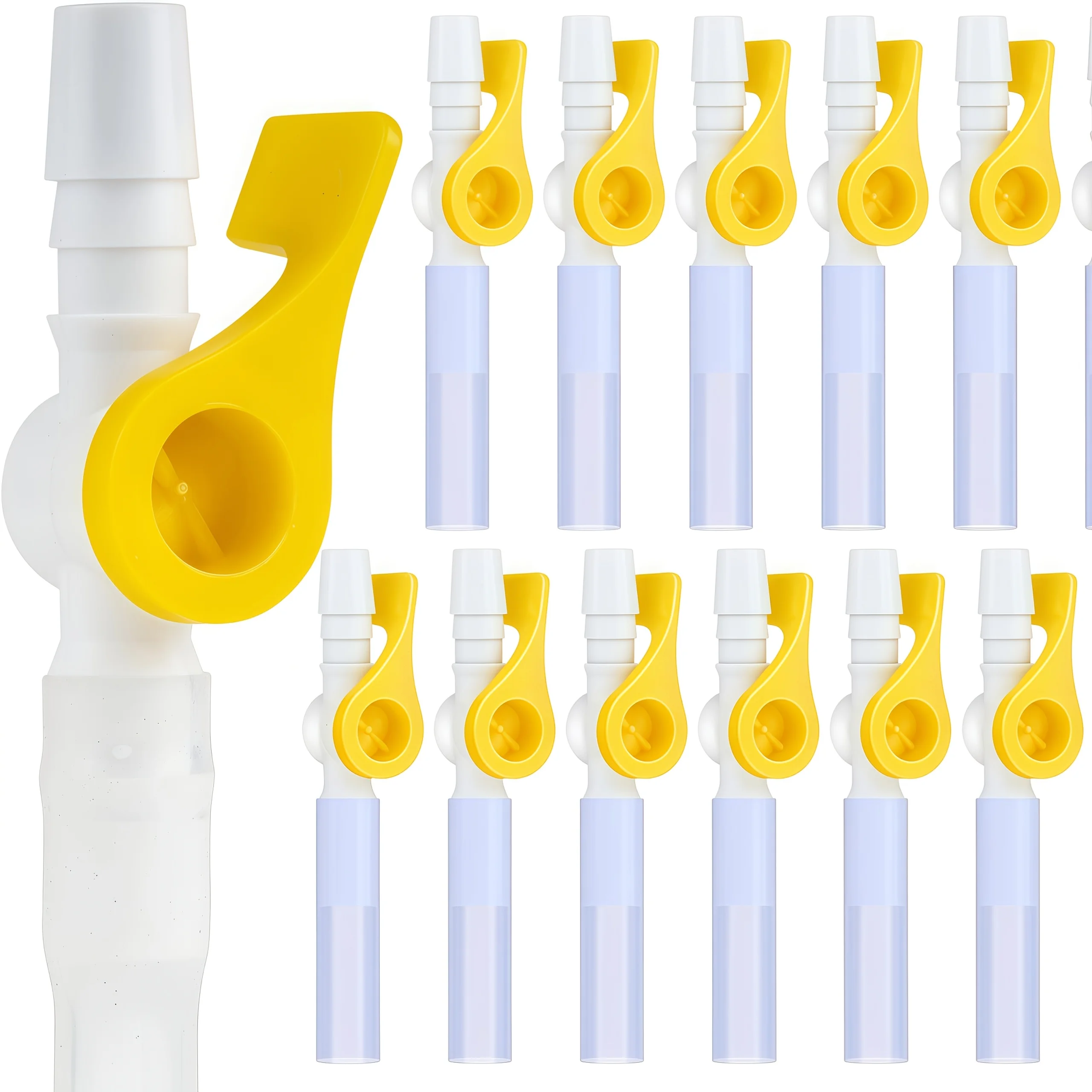 4 pieces/14 pieces Comfort Flow Catheter Valve - Easy to use lever ...