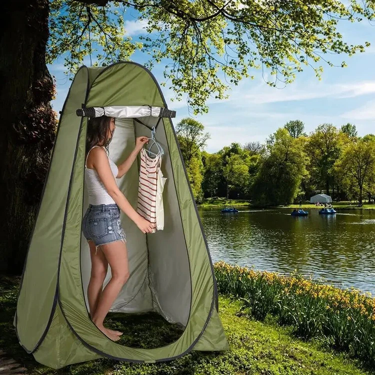 Portable Outdoor Pop up Privacy Camp Toilet Changing Room Pod with ...