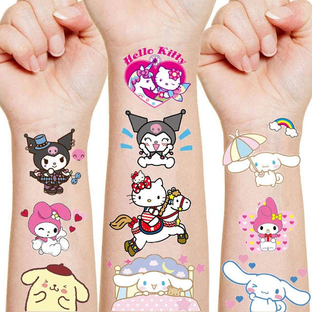 Hello Kitty Tattoos On Arm