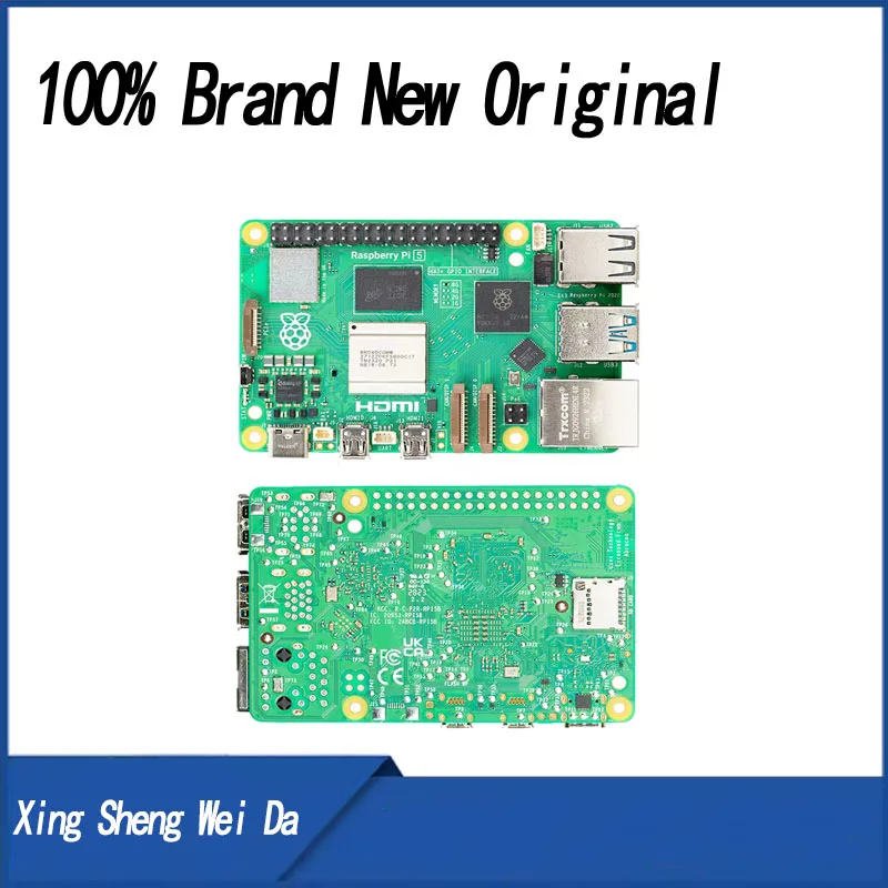 Raspberry Pi 5B 4G/8GB Generate Linux Development Card Kit Computer AI ...