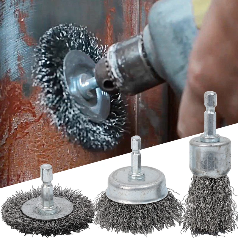 Fast Polishing Electric Wire Brush Rust Paint Removal Steel Electric ...