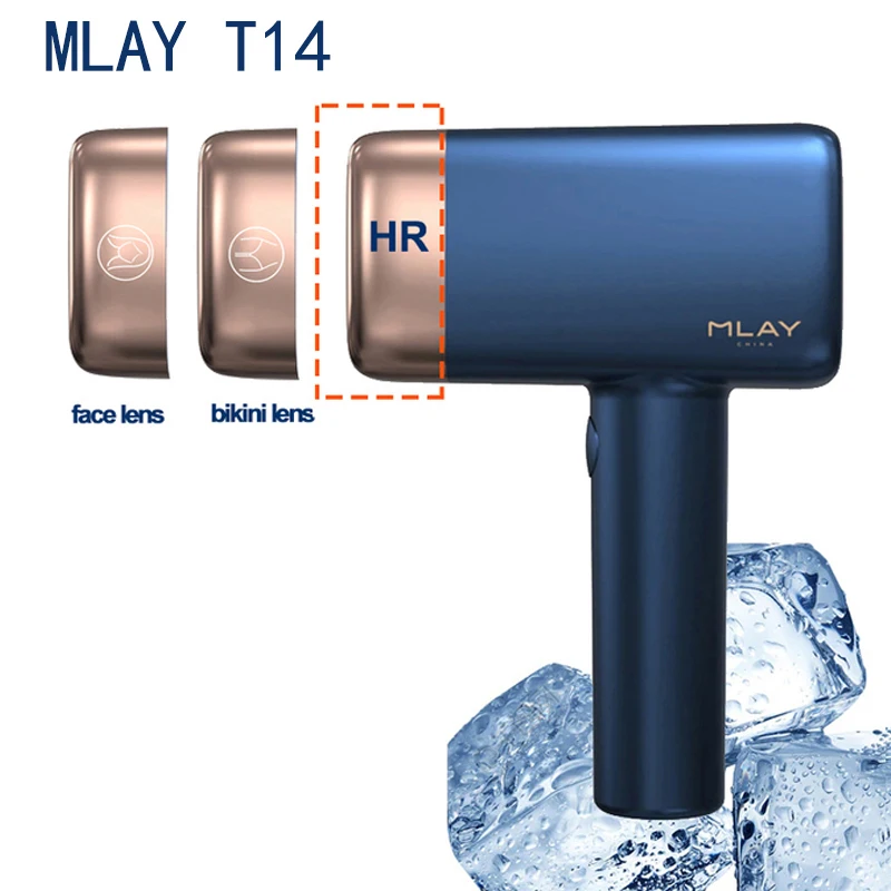 Mlay 2022 جديد T14 الجليد التبريد Ipl إزالة الشعر المنزل استخدام جهاز ...