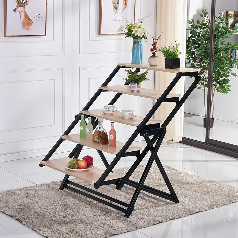 Multi-functional-folding-table-household-balcony-shelf-Douyin-same ...