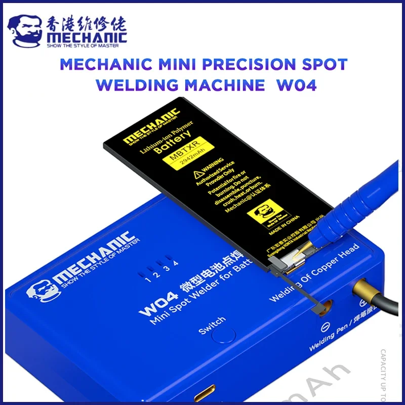 MECHANIC-W04-Portable-Spot-Welding-Machine-Battery-Spot-Welder-Shortkiller-PCB-Circuit-Detector ...
