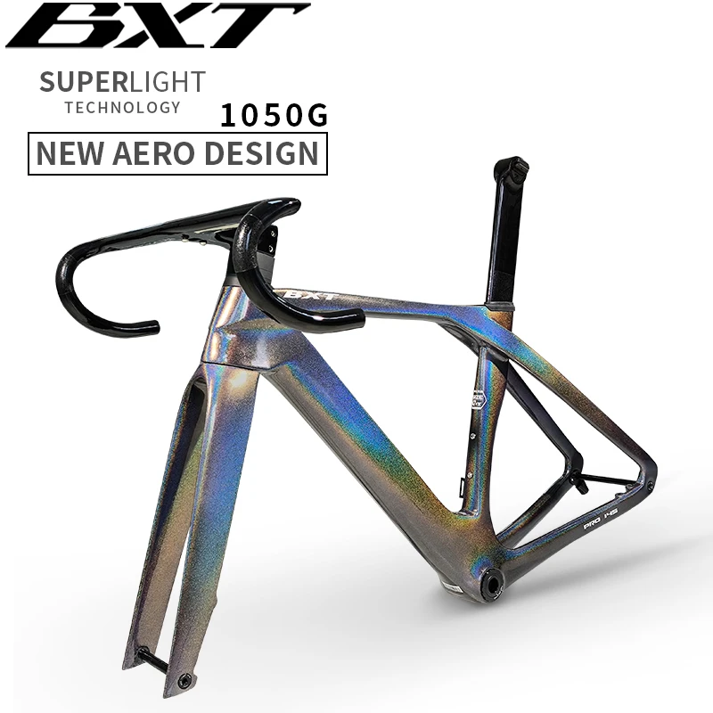 BXT-Fully-Hidden-Carbon-Disc-Brake-Road-Bike-Frame-Bicycle-Bottom ...
