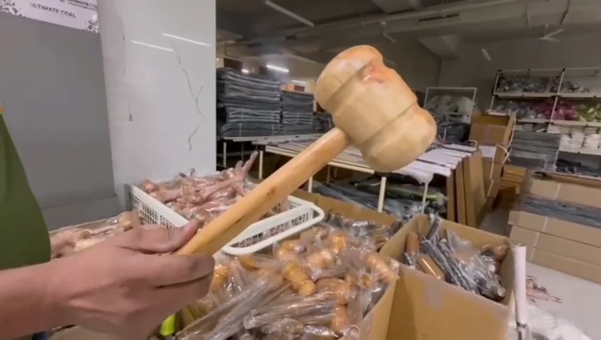 Cricket Bat Mallet Hammer – Wooden Knocking Tool for Bat Preparation ...