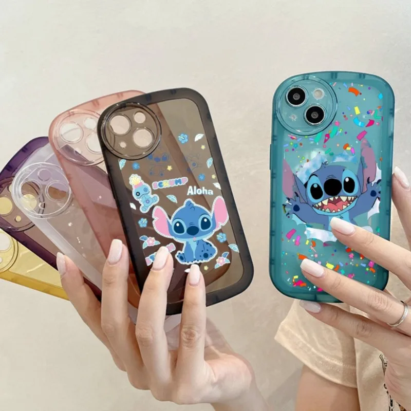 Disney funda de teléfono Stitch para Iphone 14, 12, 11, 13 PRO MAX, X ...