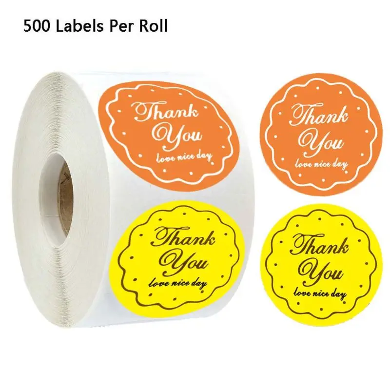 500pcs-2-Styles-Thank-You-Stickers-Wedding-Handmade-Envelope-Seal-Label ...