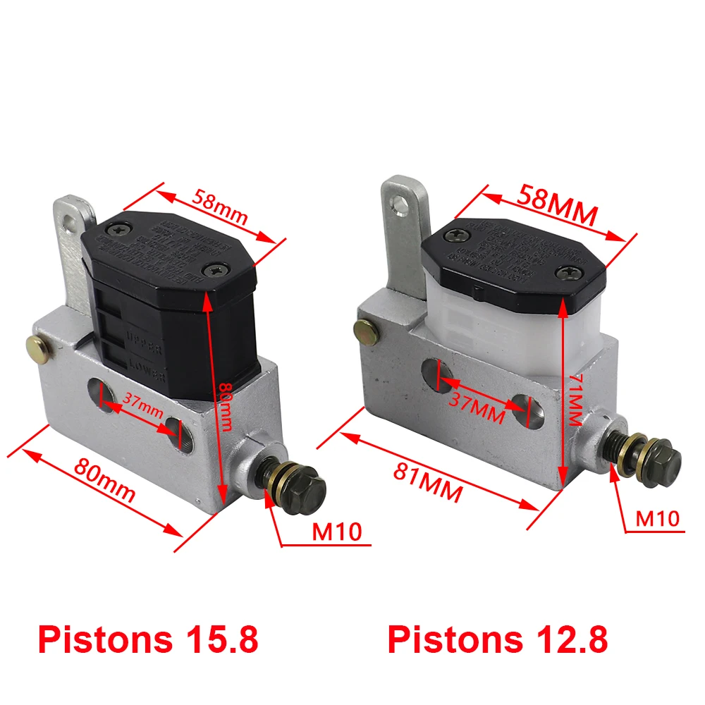 Rear-Foot-Hydraulic-Master-Brake-pump-High-Performance-Go-kart-Buggy ...