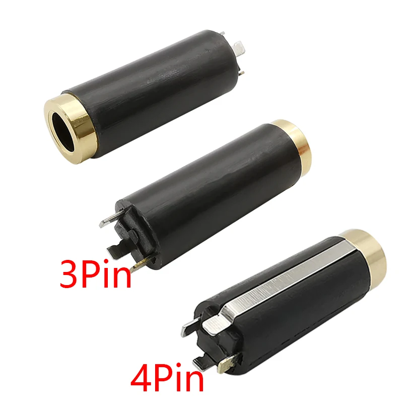 10Pcs 3.5mm 3/4 Pole Stereo Female Socket 3.5 Dual Channel Audio Jack ...