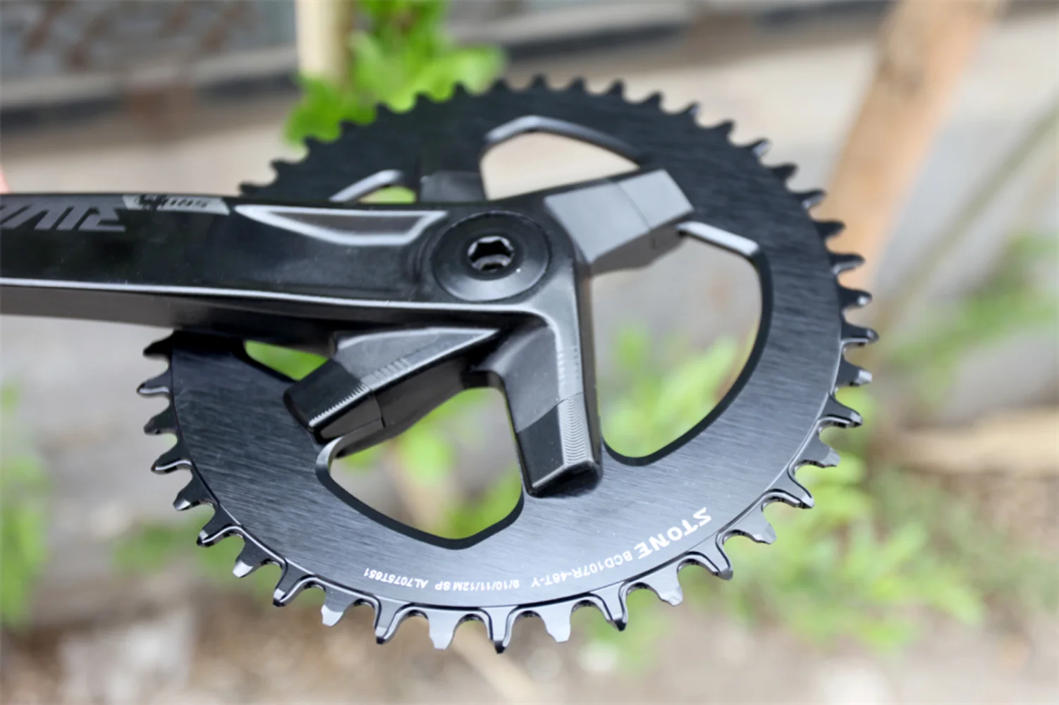 Stone Round Chainring 107BCD for Sram Rival Crankset 107 Bcd Road Bike ...