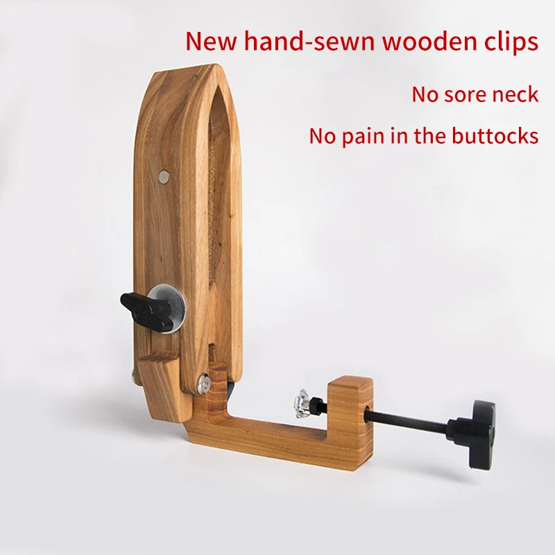 Leather-Wood-Clamp-DIY-Handmade-Table-Desktop-Pony-Horse-Clamp-Leather ...