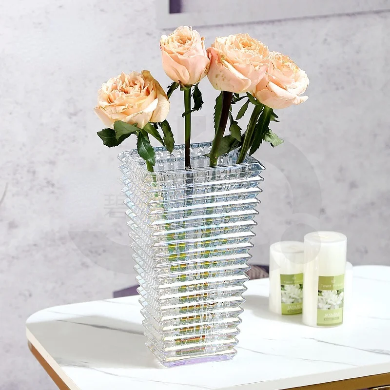 Rectangle Glass Vases