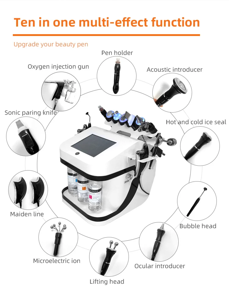 RevitaGlow Pro™ - 11-in-1 Hydrafacial Machine for Total Skin ...
