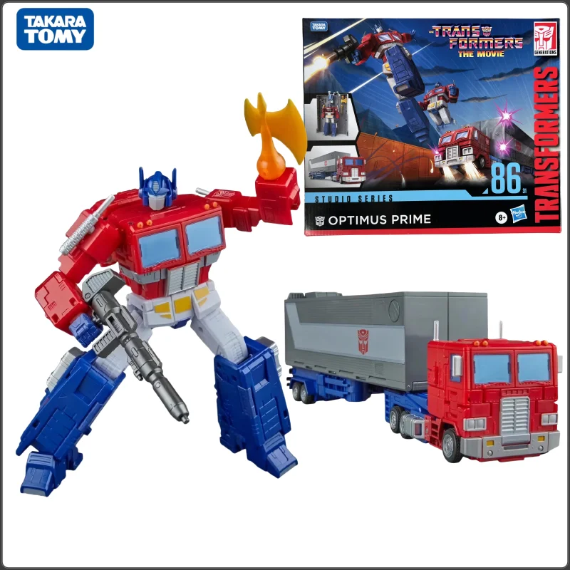 TAKARA-TOMY-Transformers-modelo-Optimus-Prime-Serie-de-estudio-SS86-pel ...