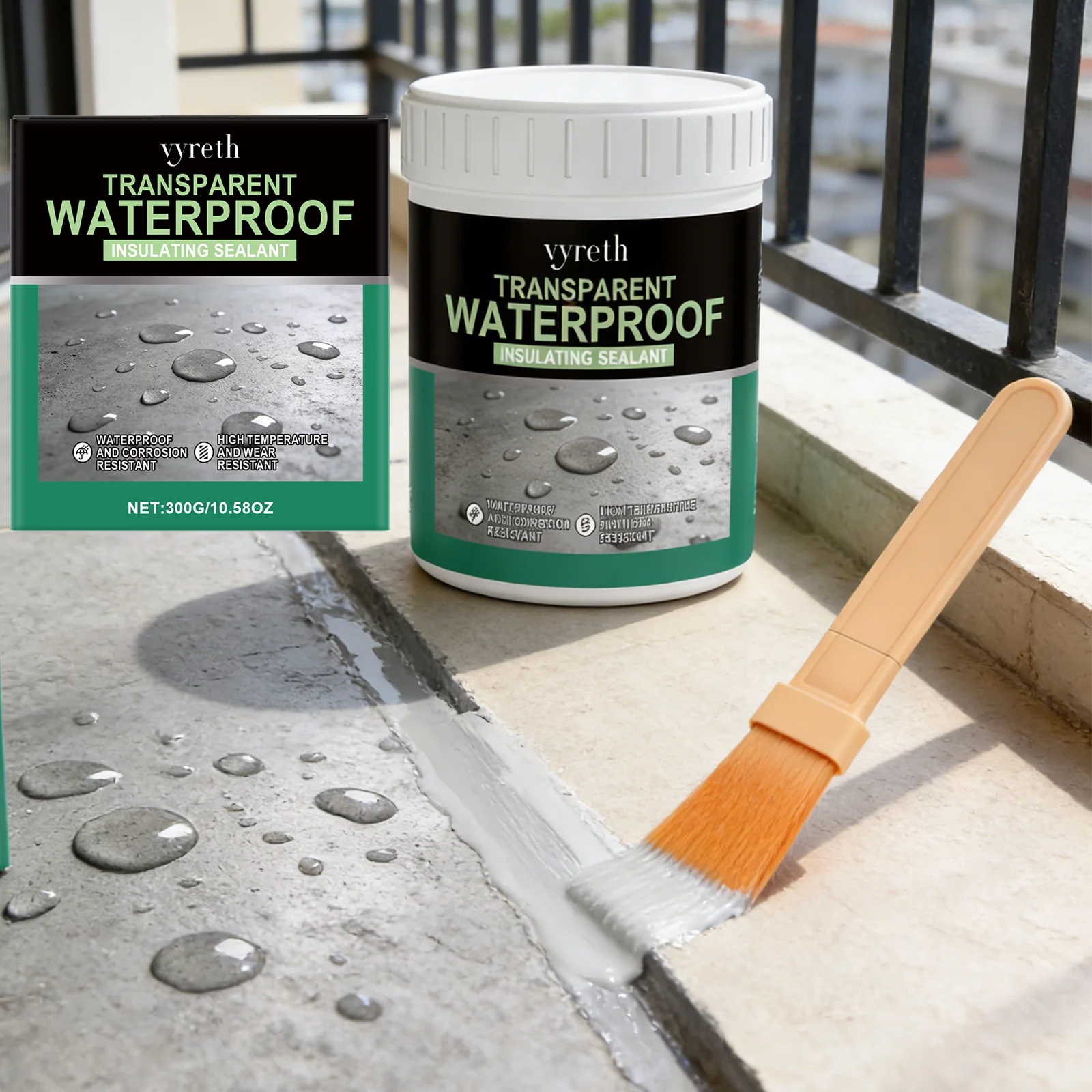Clear Waterproofing Agent Invisible Sealant Transparent Coating Home ...