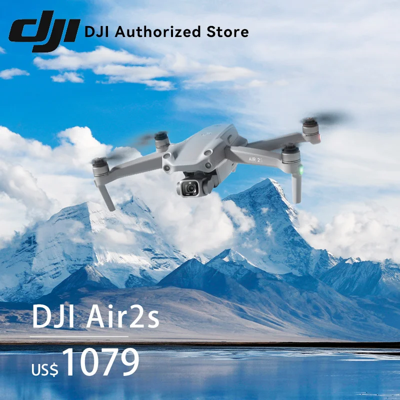 DJI Air 2S Aerial Drone One Inch Camera 5.4K Ultra HD Video Smart ...