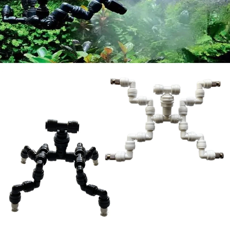 A85 Water Spray 360° Adjustable Reptiles Fogger Mist Sprinkler For Rain ...