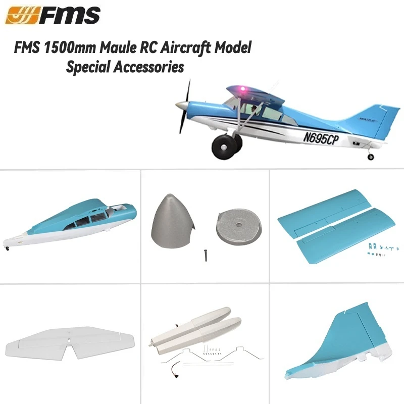 FMS-RC Aircraft Model, Acessórios Especiais, 1500mm - AliExpress 26