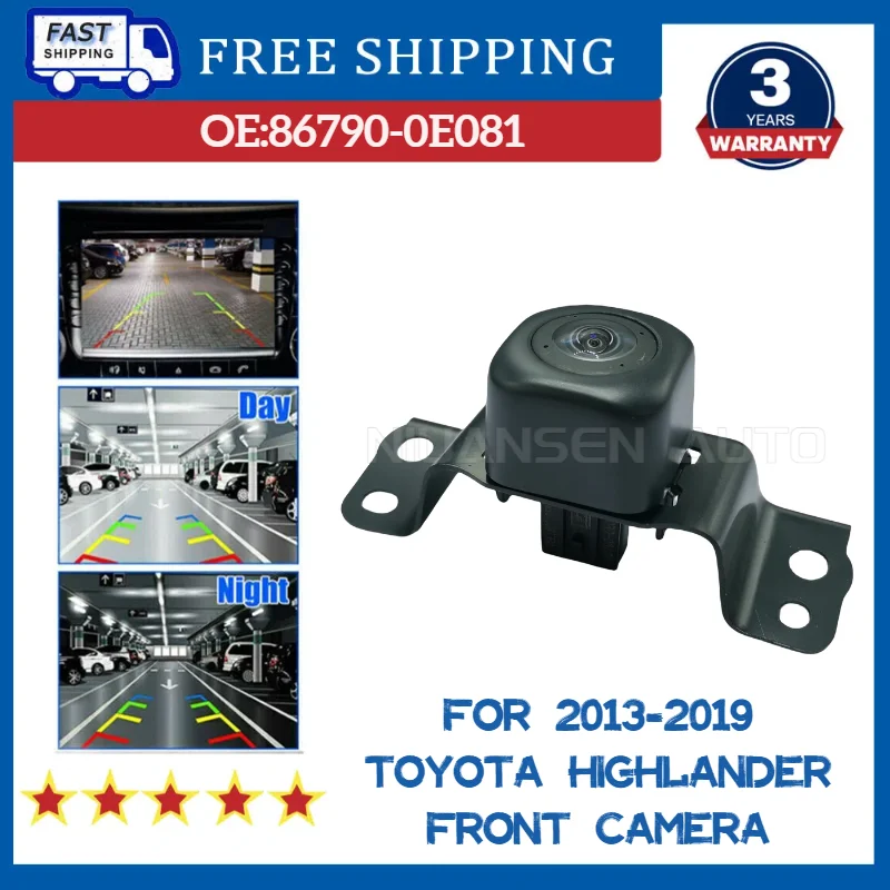 For-Toyota-Highlander-2013-2014-2015-2016-2017-2018-2019-Front-View ...