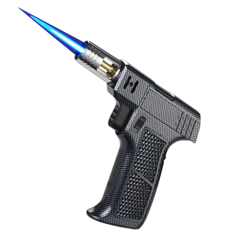 Metal Welding Gun Lighter Butane Torch Fierce Fire Jet Lighter Creative ...