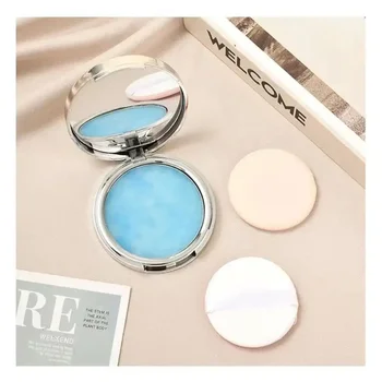 The Blue Sky Oil Control Long-lasting Powder Cake with Powder Puff ...