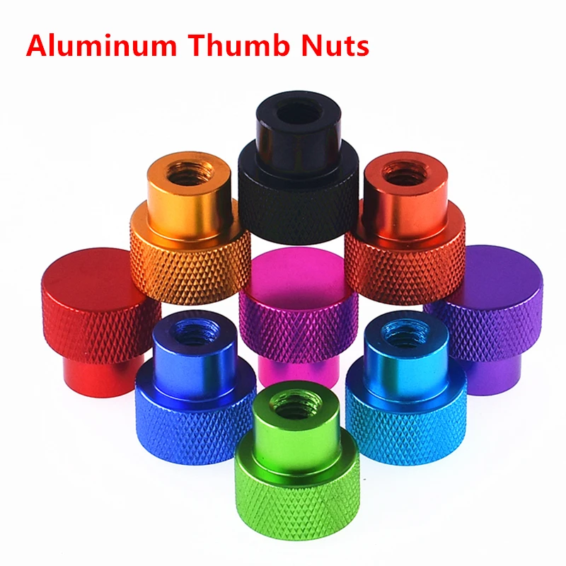 5/2pcs M3 M4 M5 M6 M8 foro Cieco Alluminio Thumb Nuts Telaio A Mano ...