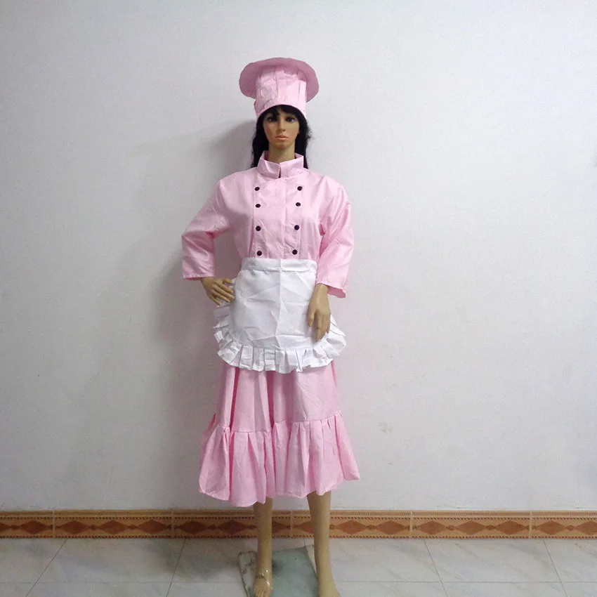 One Piece Charlotte Pudding Cook Chef Suit Cosplay Costume | One piece ...