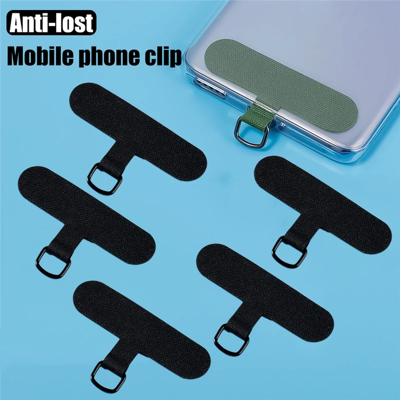 10Pcs Phone Lanyard Strap Patch Gasket for Mobile Phone Sling Tether ...