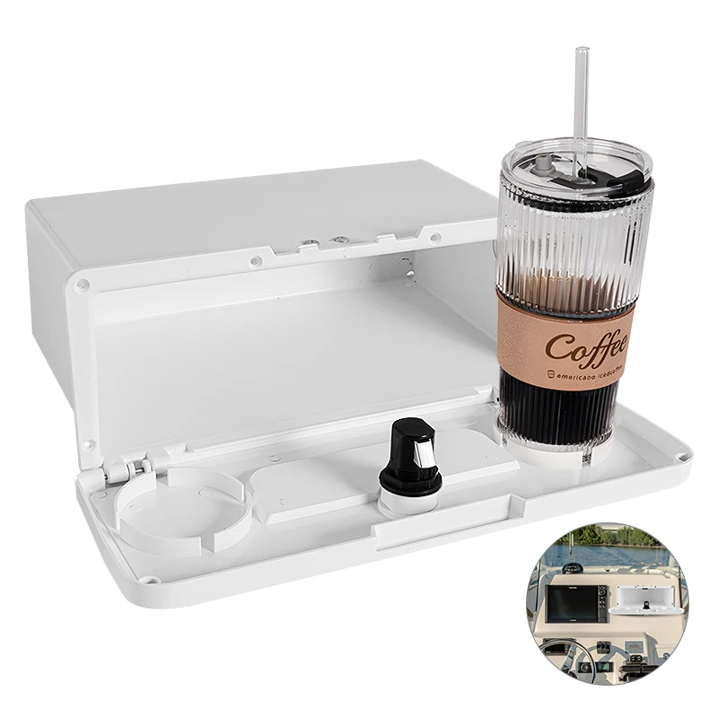 Roqify Marine Recessed Lockable Glove Box Storage Compartment for Boat ...