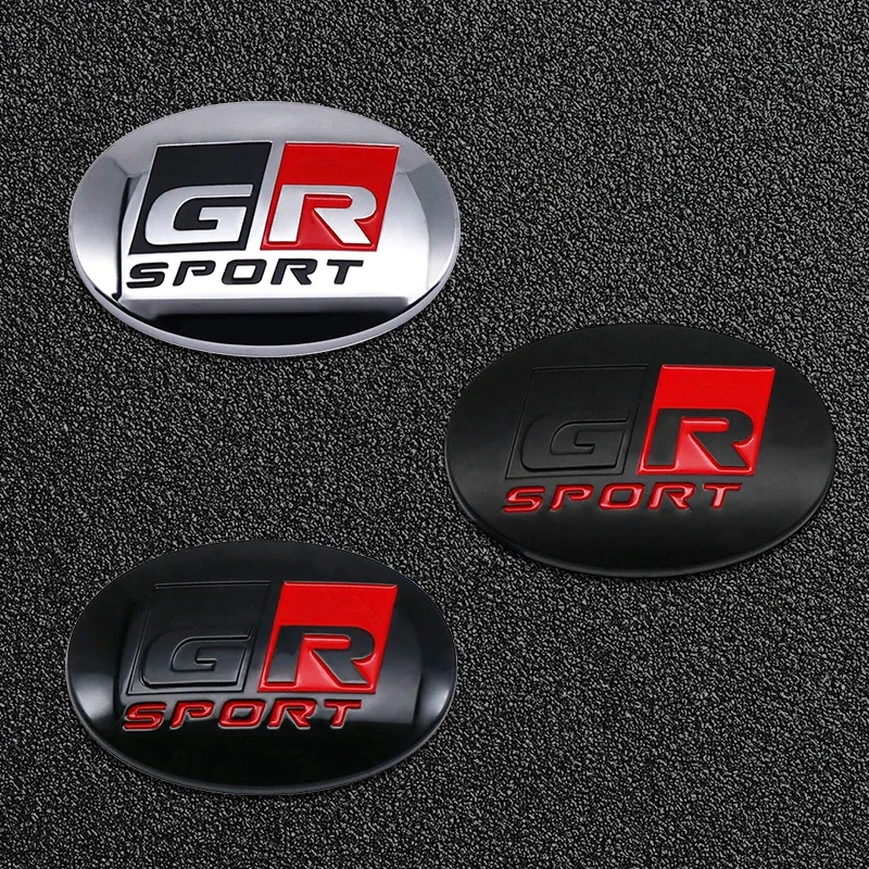 Car-Steering-Wheel-Logo-Emblem-Cover-Sticker-For-Toyota-GR-Sport-Gazoo ...