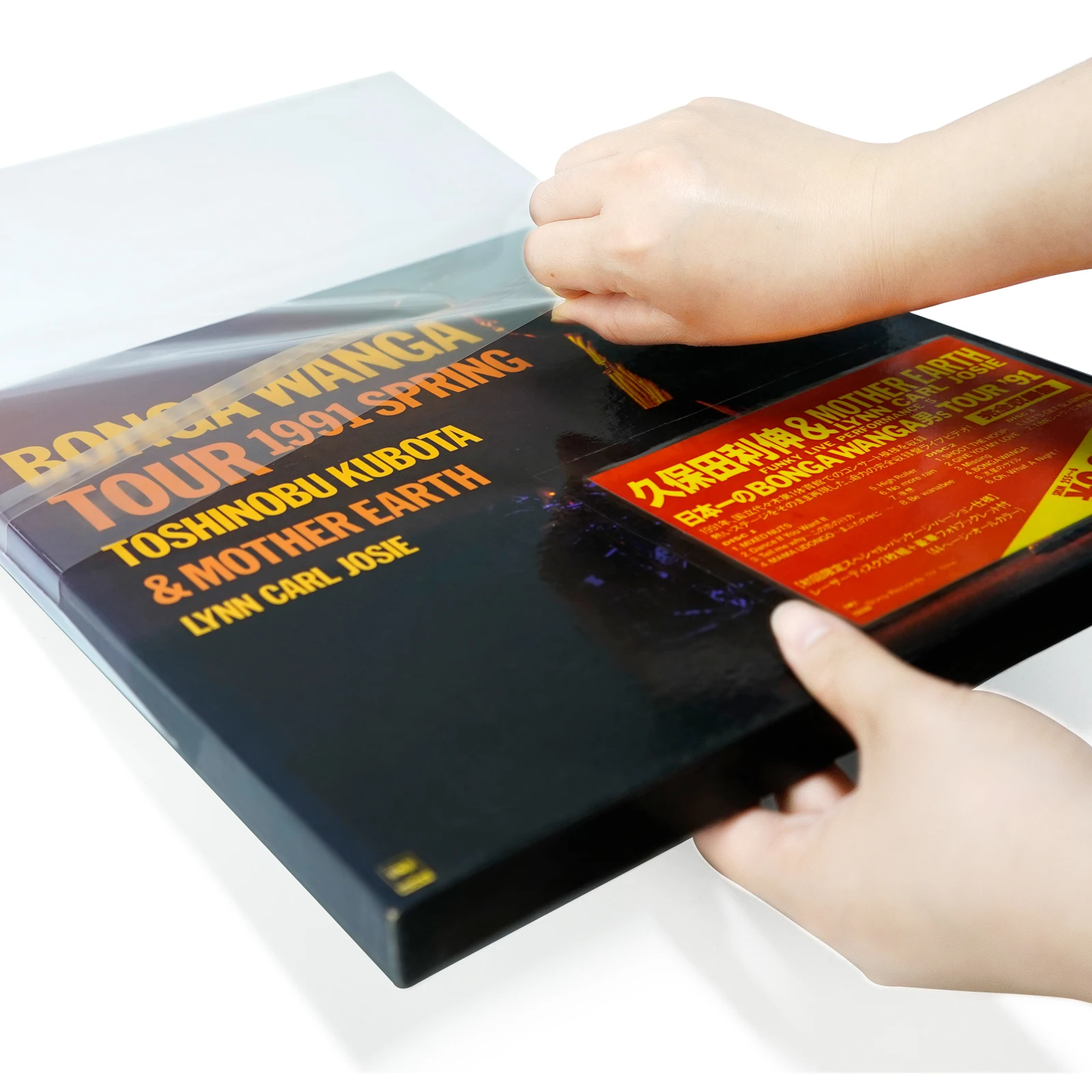 10PCS-Resealable-Plastic-Vinyl-Record-Outer-Sleeves-Self-adhesive ...