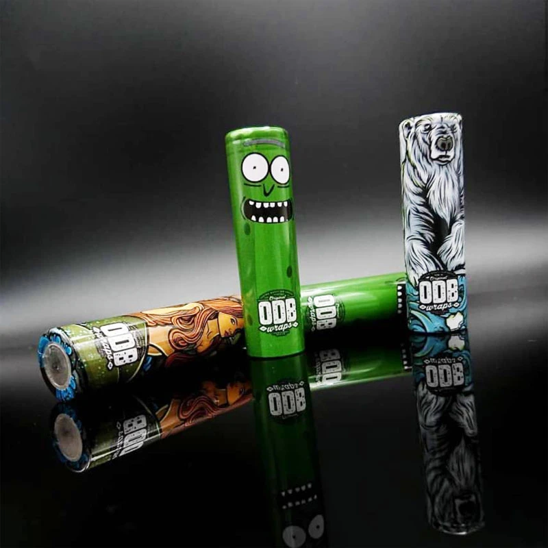 5pcs 18650/20700&21700 Battery Wrapper Sticker Camouflage style Tube ...