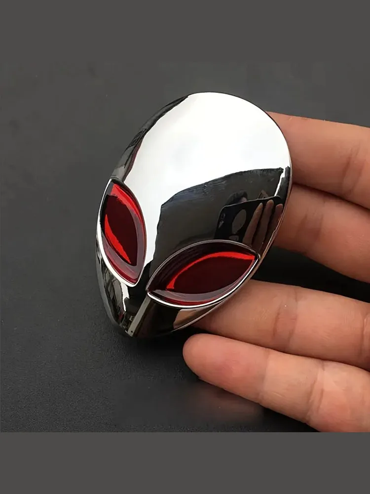 Alien-Head-Auto-Heck-Emblem-Badge-Sticker-Decal-Car-Fender-Auto-3D-For ...