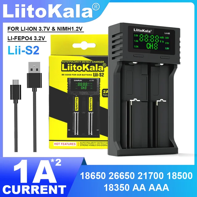 LiitoKala Battery Charger Flagship Store