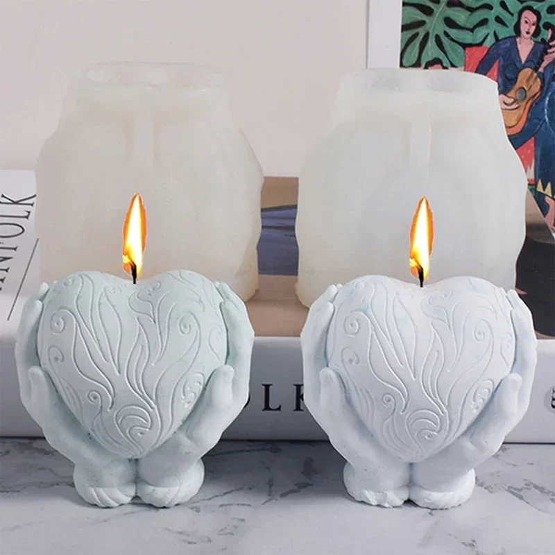 Valentine-s-Day-Love-Candle-Silicone-Mold-3D-Handheld-Heart-Shaped-Soap ...
