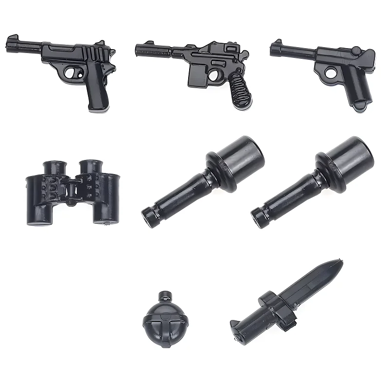 Ww2 Military Weapon Accessories Mini Action Figures Guns No Playmobil ...