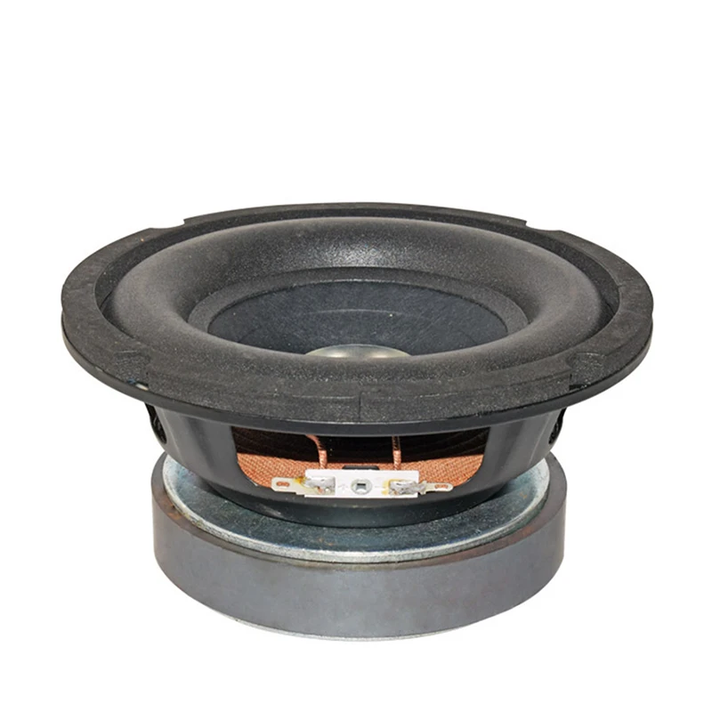6 Inch Subwoofer Speaker Iron Frame 35 Core, 120mm Magnetic Subwoofer ...