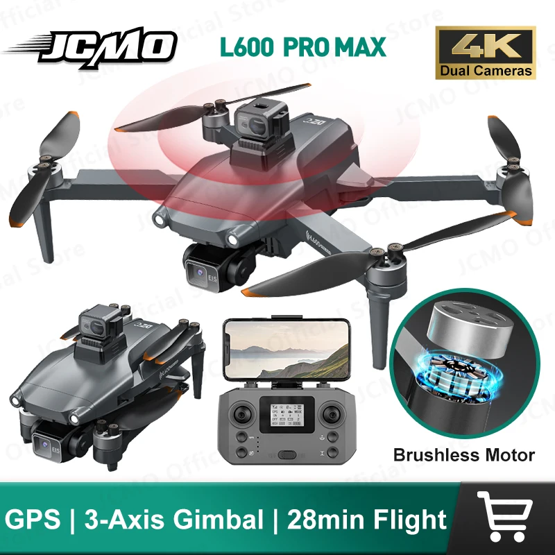 L600-PRO-MAX-Drone-Brushless-Motor-GPS-Dron-4K-HD-Camera-360-Obstacle ...