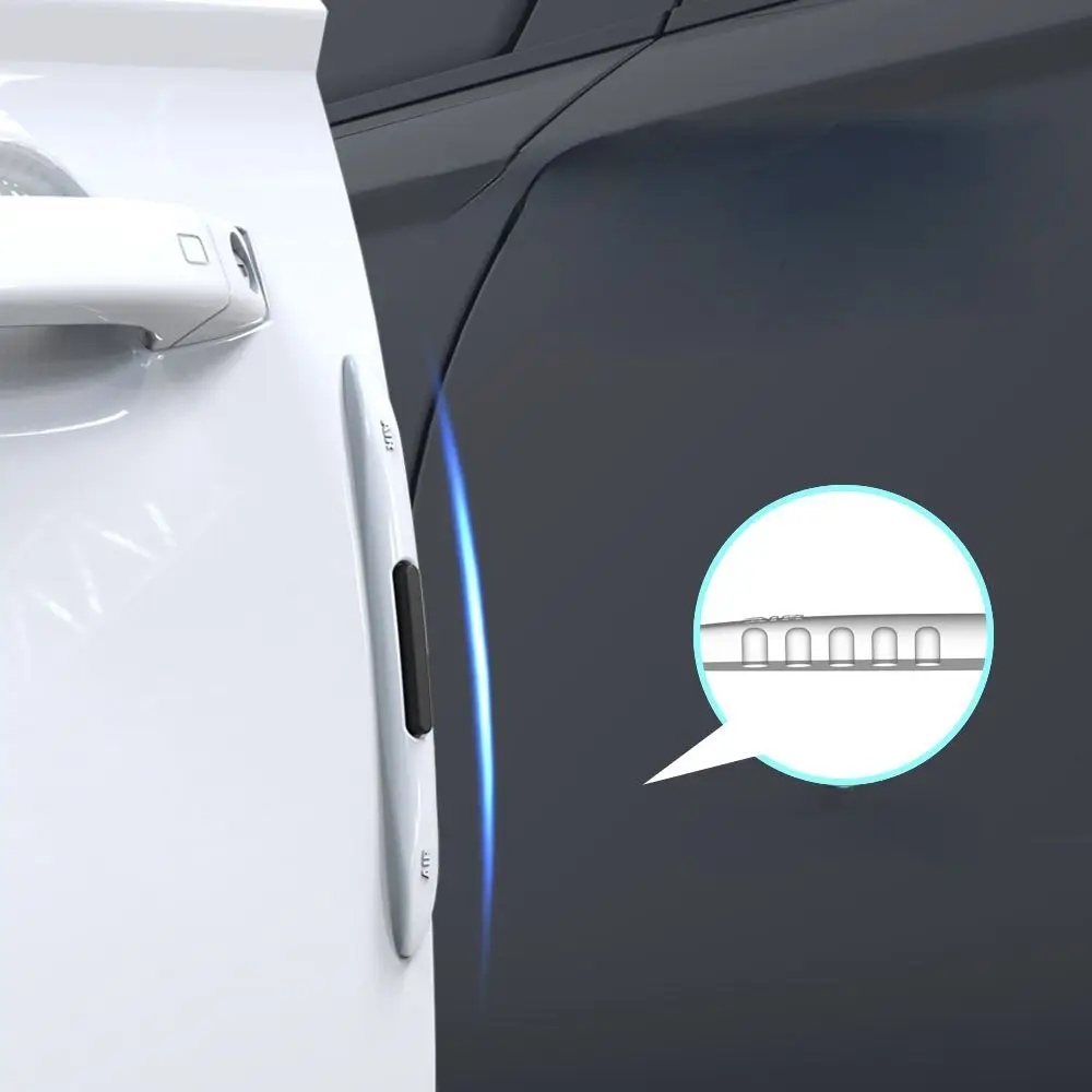 2PCS-Set-Self-adhesive-Anti-collision-Strip-Scratch-proof-Bumper-Guards ...