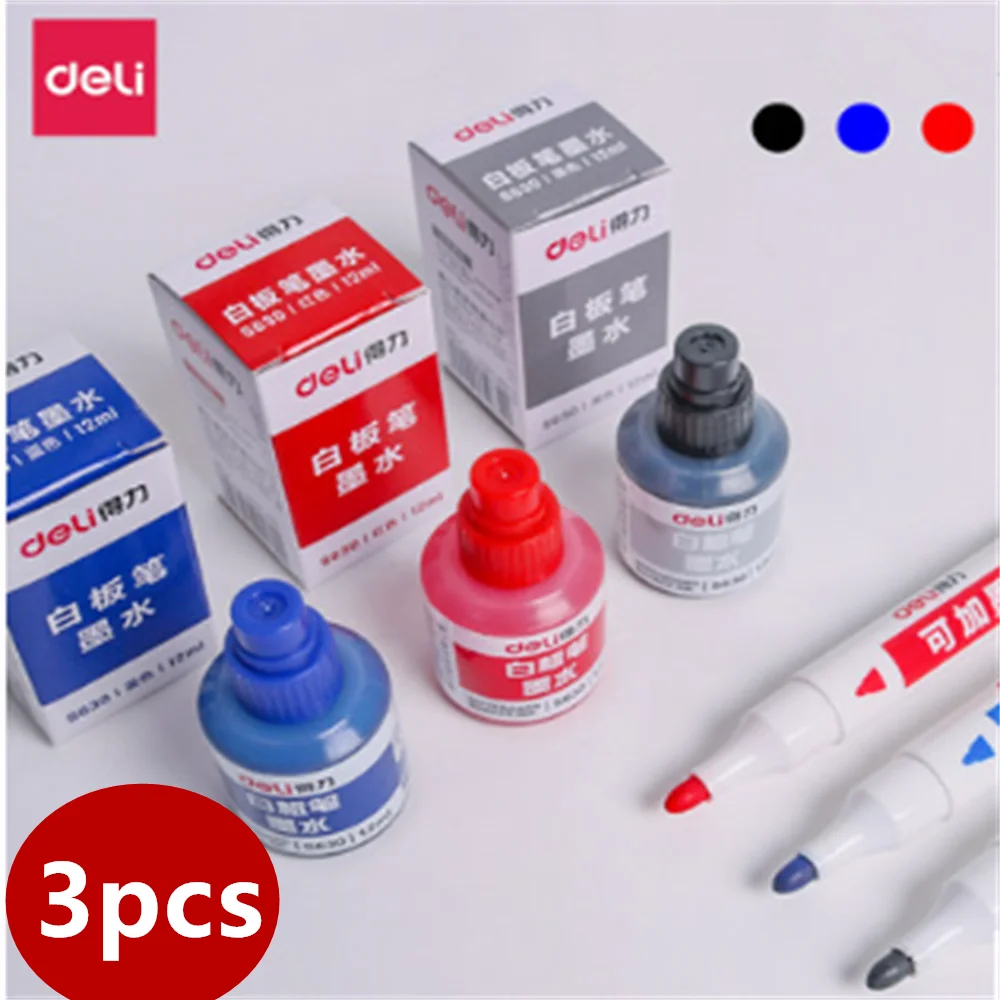 Erasable Whiteboard Marker Ink Refill | Deli Marker Whiteboard | Marker ...