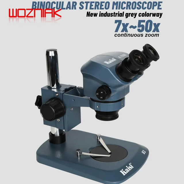 KAISI 7x-50X Continuous Zoom Binocular Trinocular Stereo Zoom ...