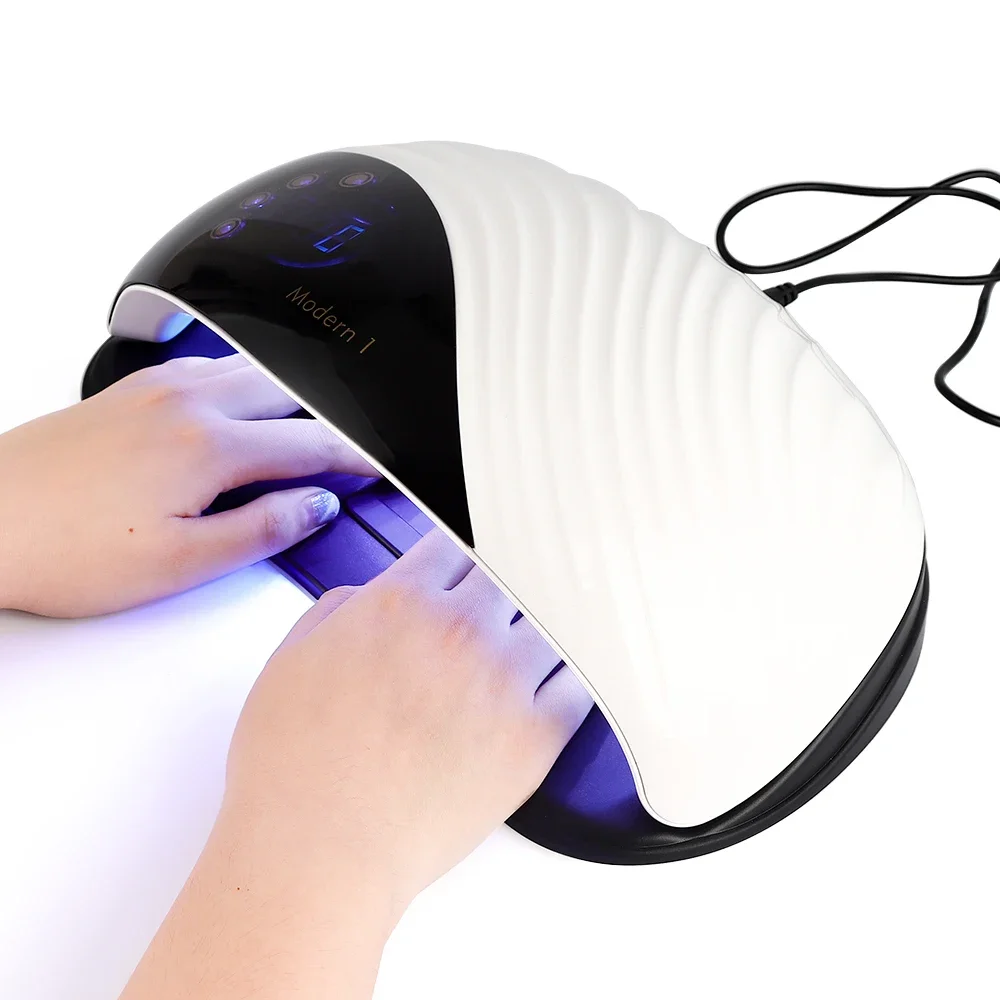 120W-UV-Nail-Dryer-Lamp-Powerful-Nail-Polish-Dryer-42-LED-Beads-Ice ...