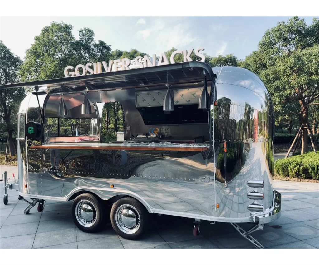 Customized-Street-Mobile-Food-Airstream-Trailer-Caravan-Fast-Food-Truck ...