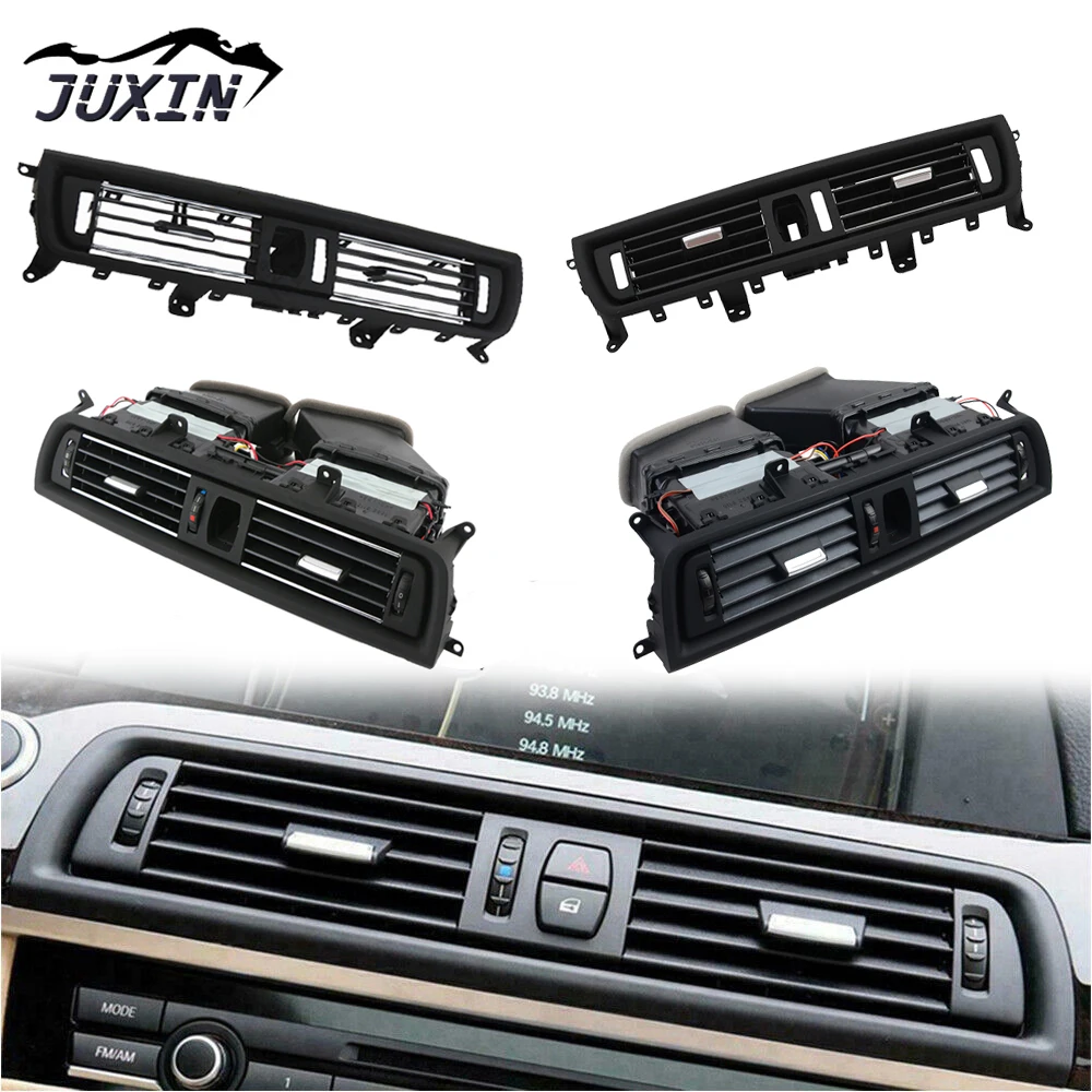 Front-Console-Grill-Dash-AC-Center-Air-Conditioner-Vent-For-BMW-F10-F11 ...